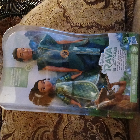 Hasbro | Toys | Nib Disneys Young Raya And Chief Benja | Poshmark